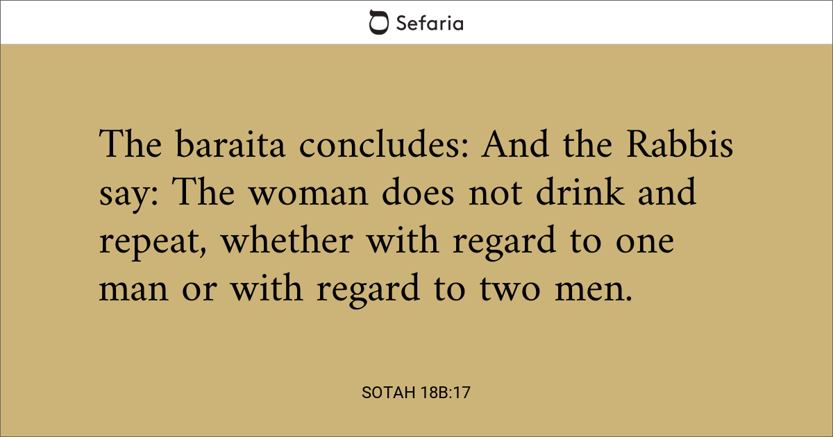 Sotah 18b:17
