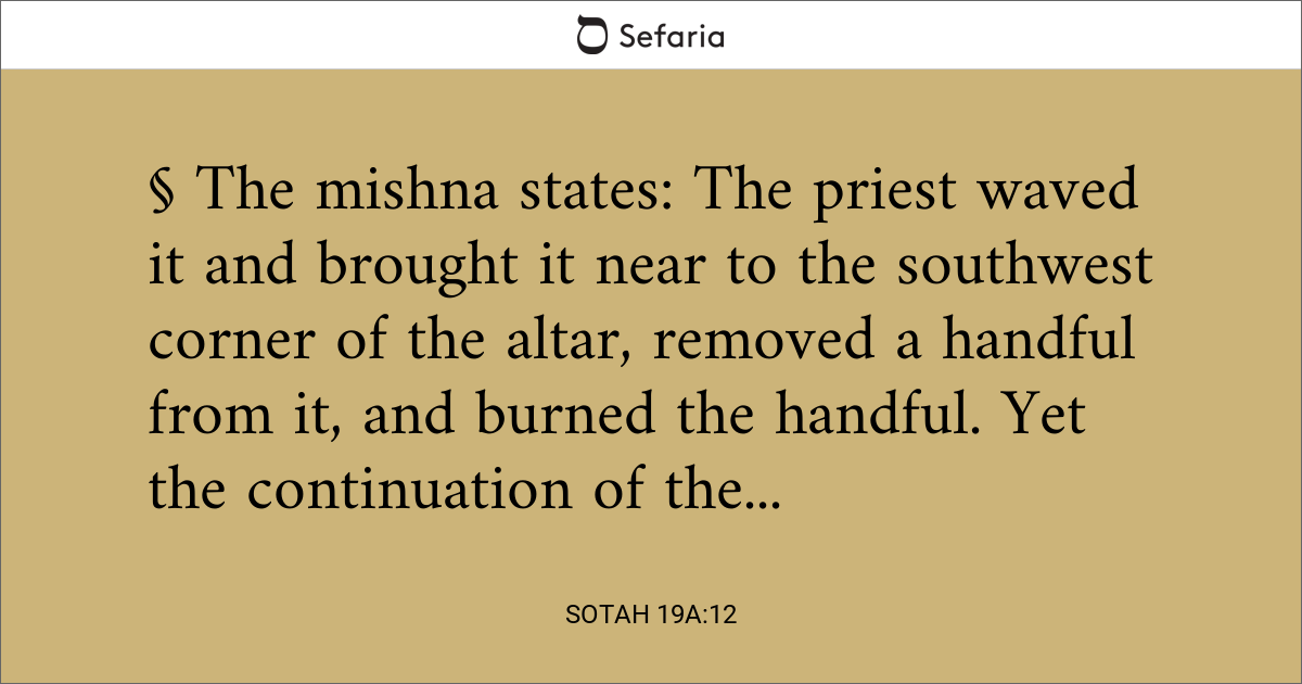 Sotah 19a:12