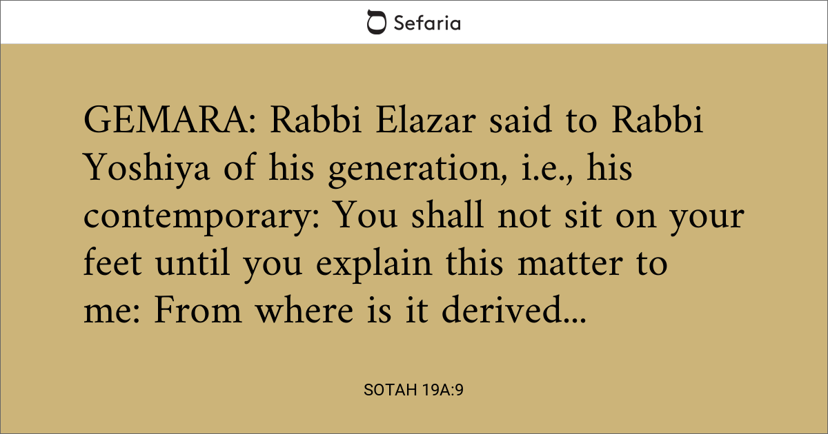 Sotah 19a:9