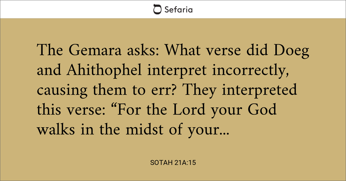 Sotah 21a:15