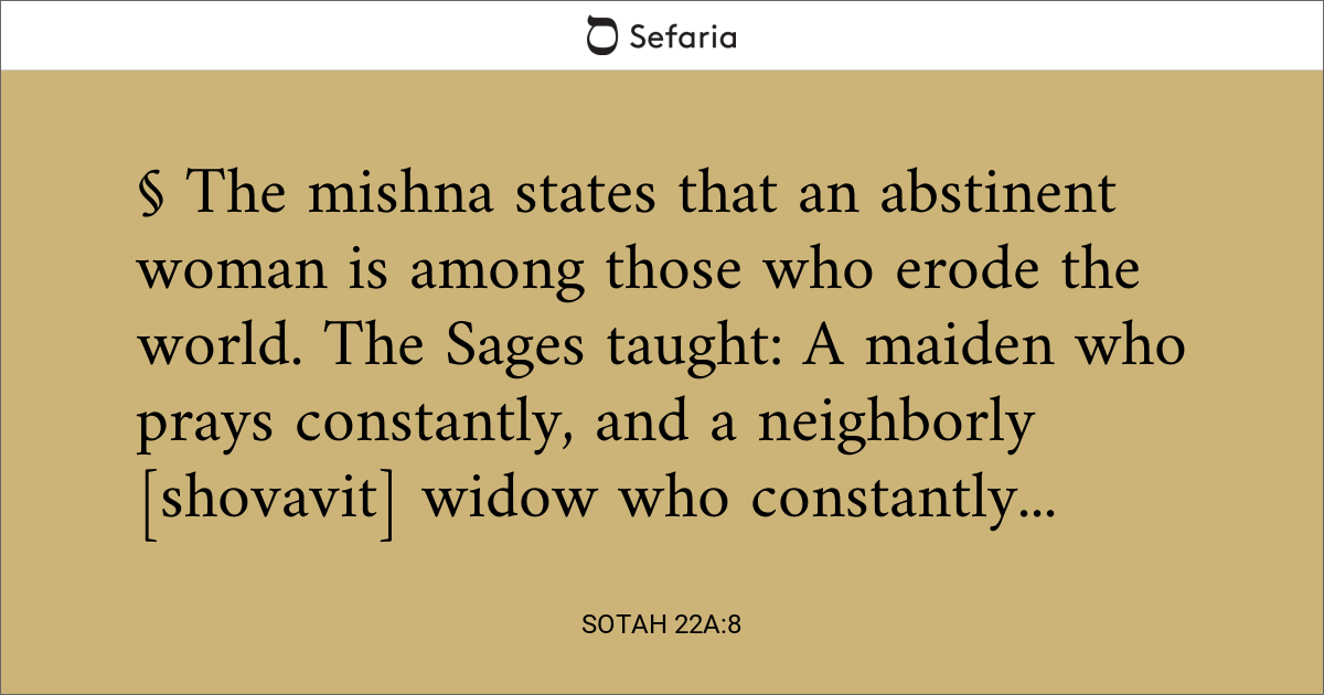 Sotah 22a:8