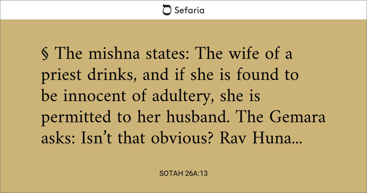 Sotah 26a:13