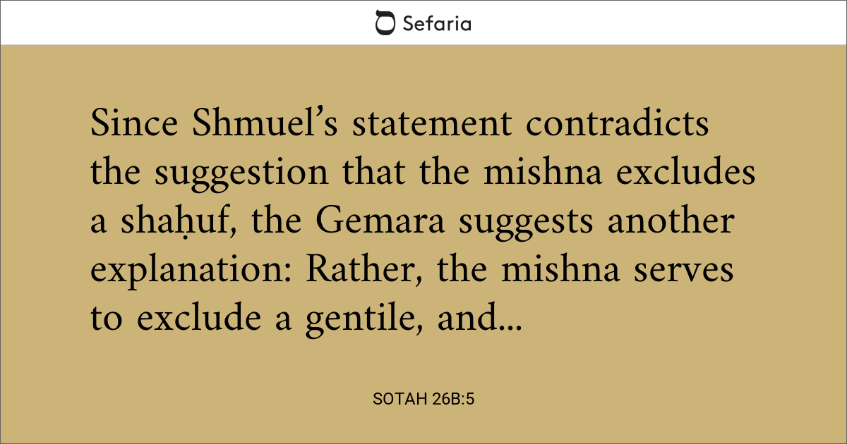 Sotah 26b:5