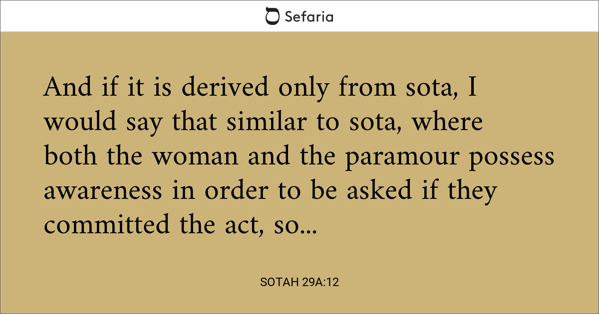 Sotah 29a:12