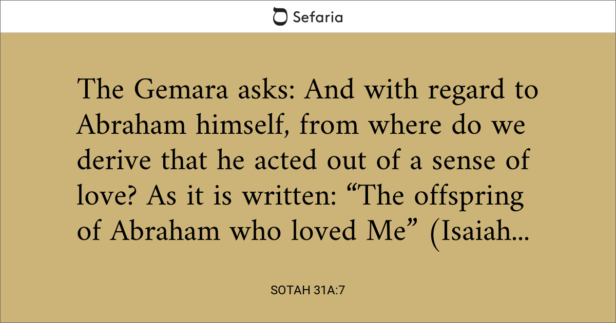 Sotah 31a:7