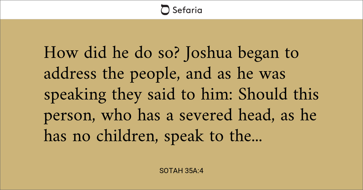 Sotah 35a:4