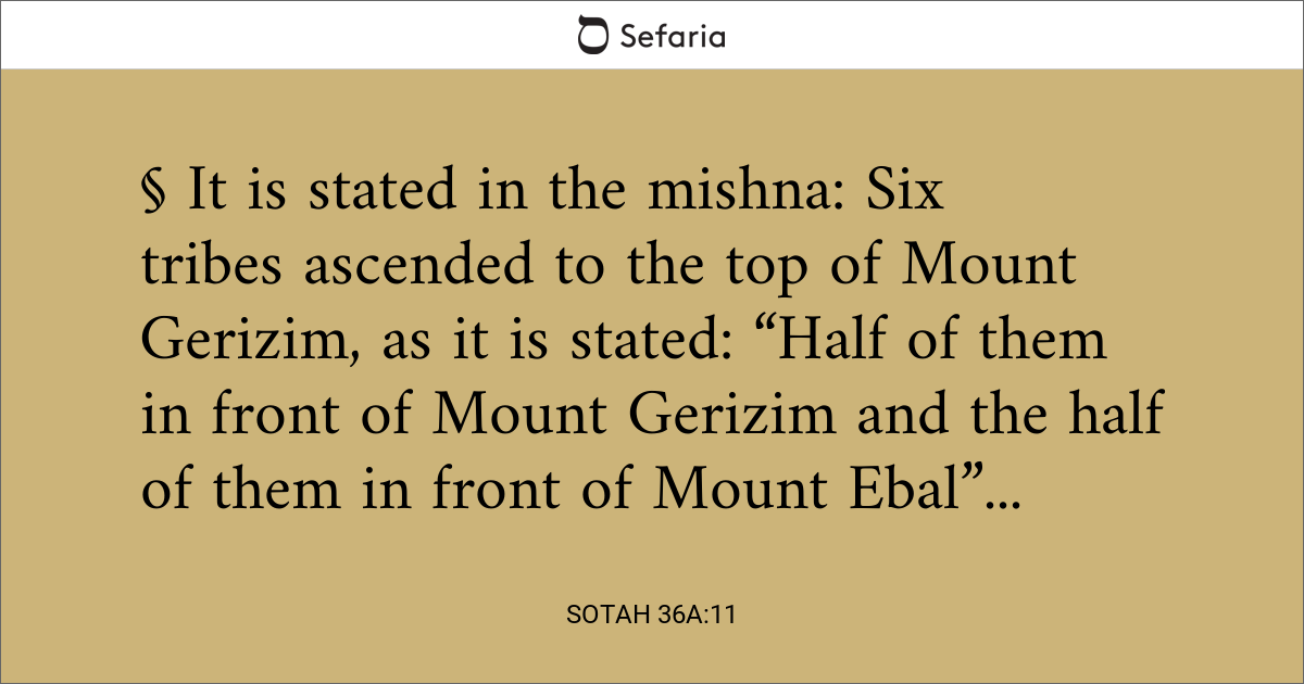 Sotah 36a:11