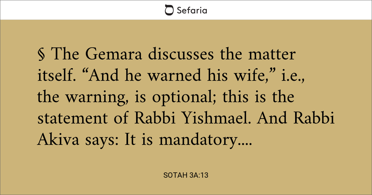 Sotah 3a:13