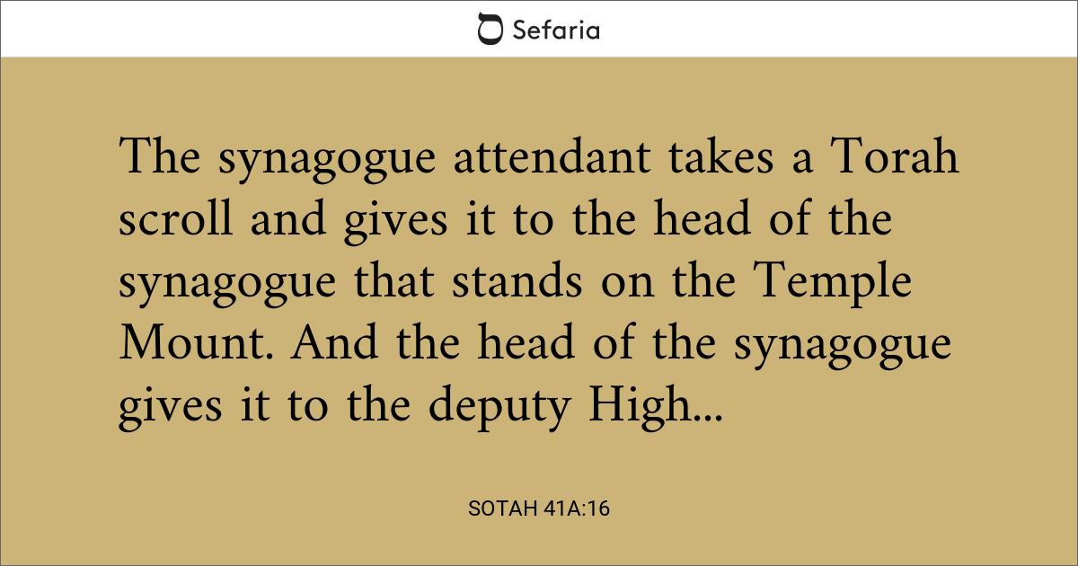 Sotah 41a:16
