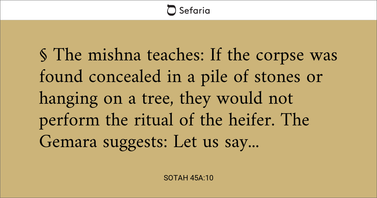 Sotah 45a:10