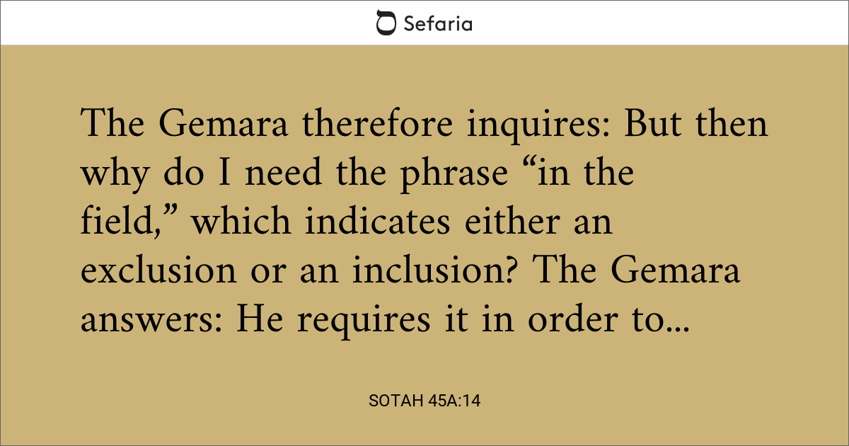 Sotah 45a:14