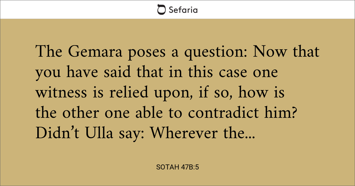 Sotah 47b:5