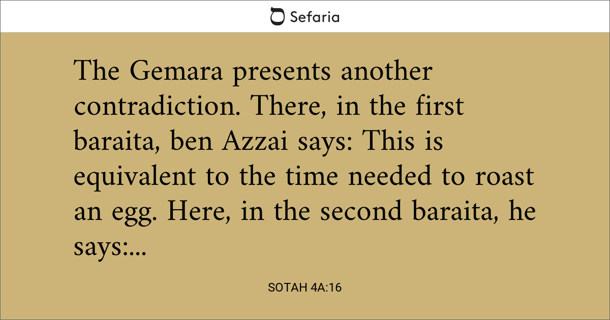 Sotah 4a:16