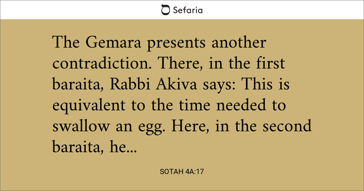 Sotah 4a:17