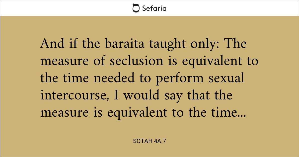 Sotah 4a:7