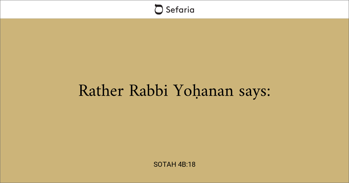 Sotah 4b:18