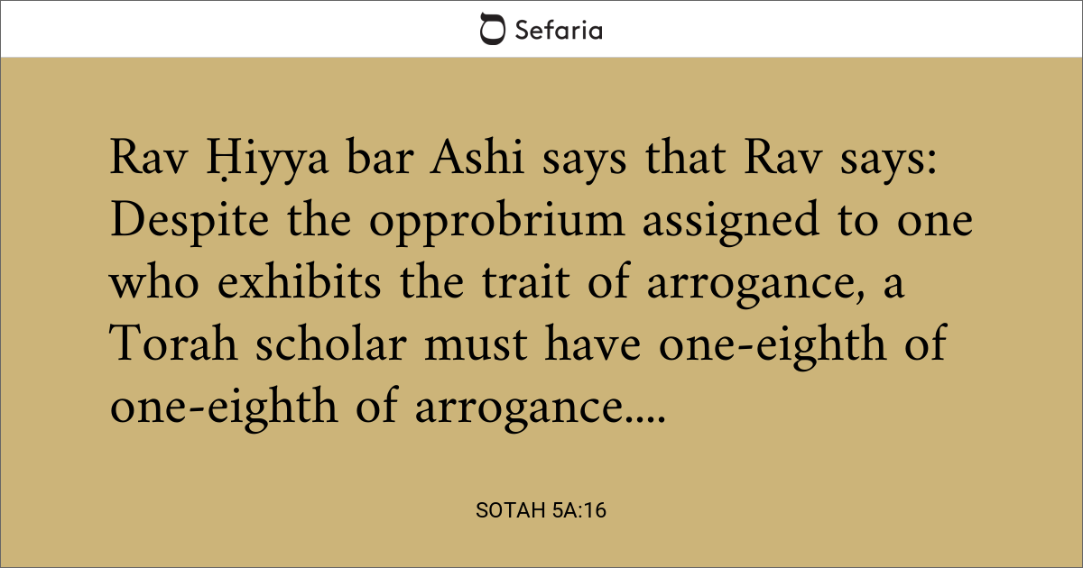 Sotah 5a:16