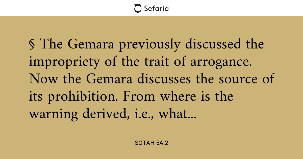 Sotah 5a:2