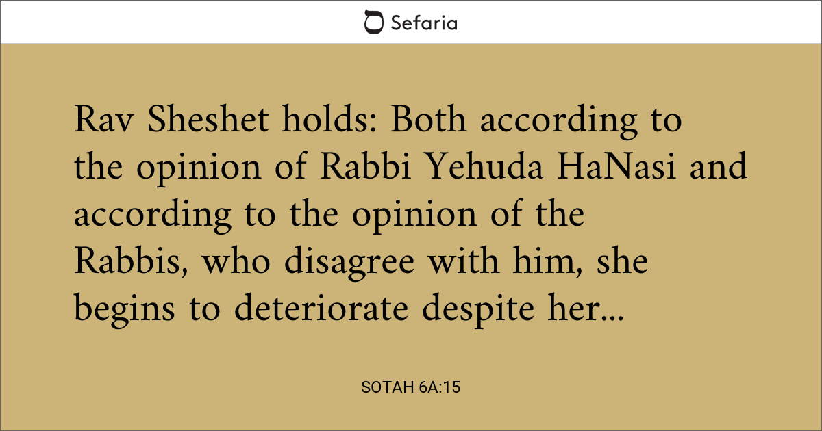 Sotah 6a:15