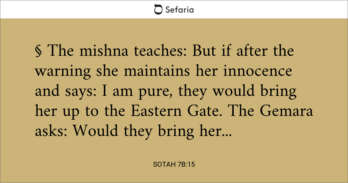 Sotah 7b:15
