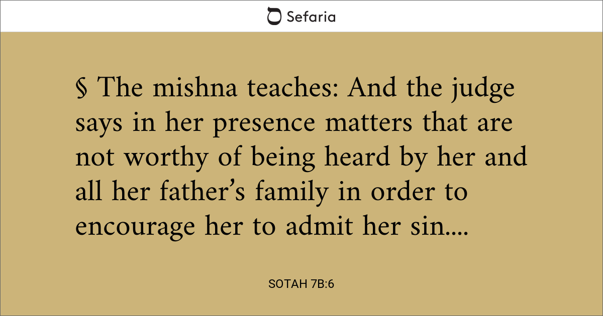 Sotah 7b:6