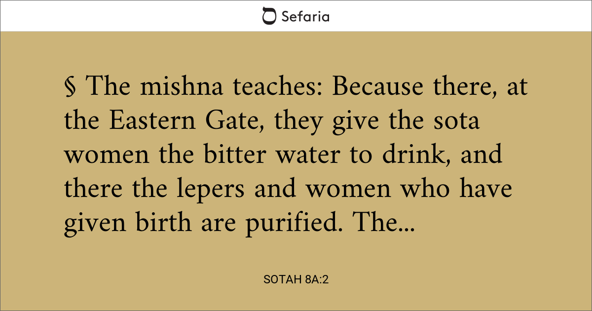 Sotah 8a:2