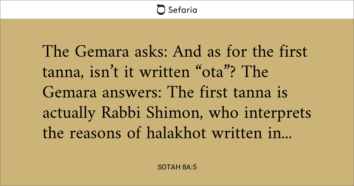 Sotah 8a:5