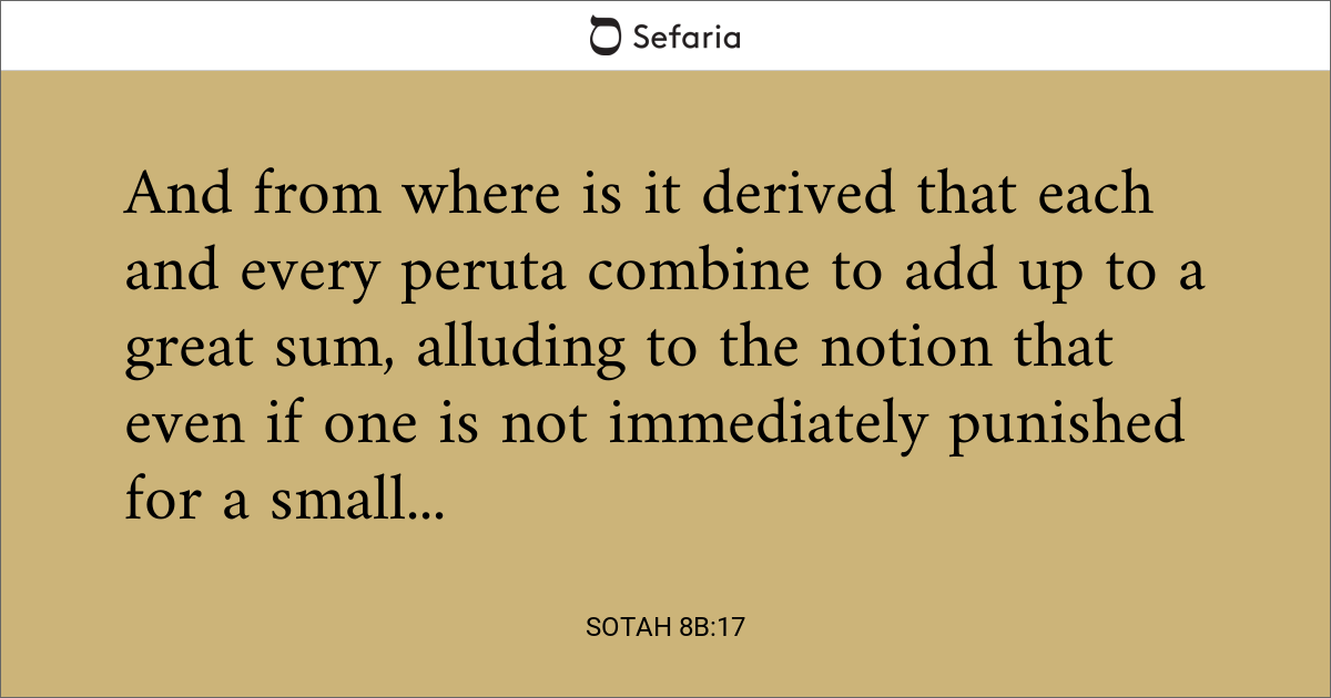Sotah 8b:17