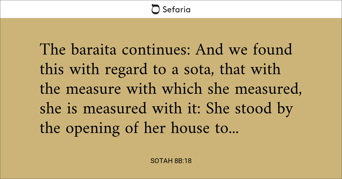 Sotah 8b:18