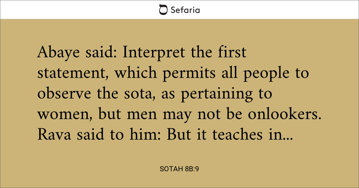 Sotah 8b:9