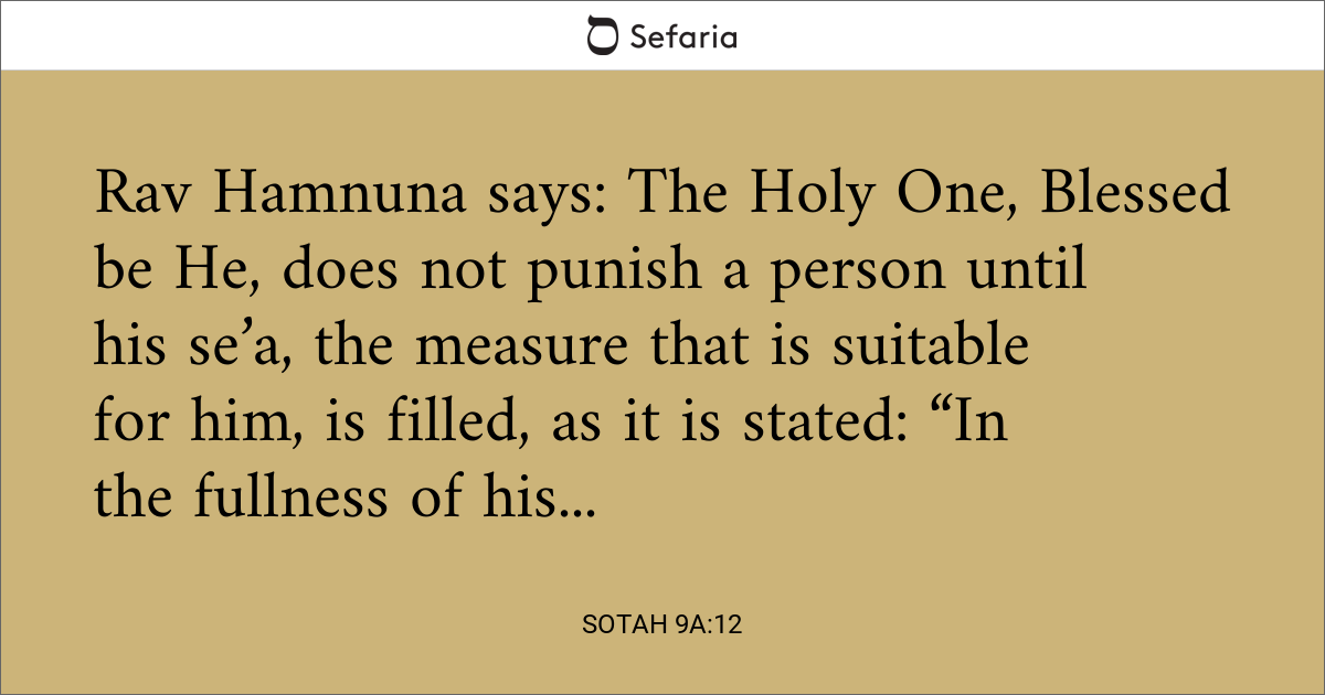 Sotah 9a:12
