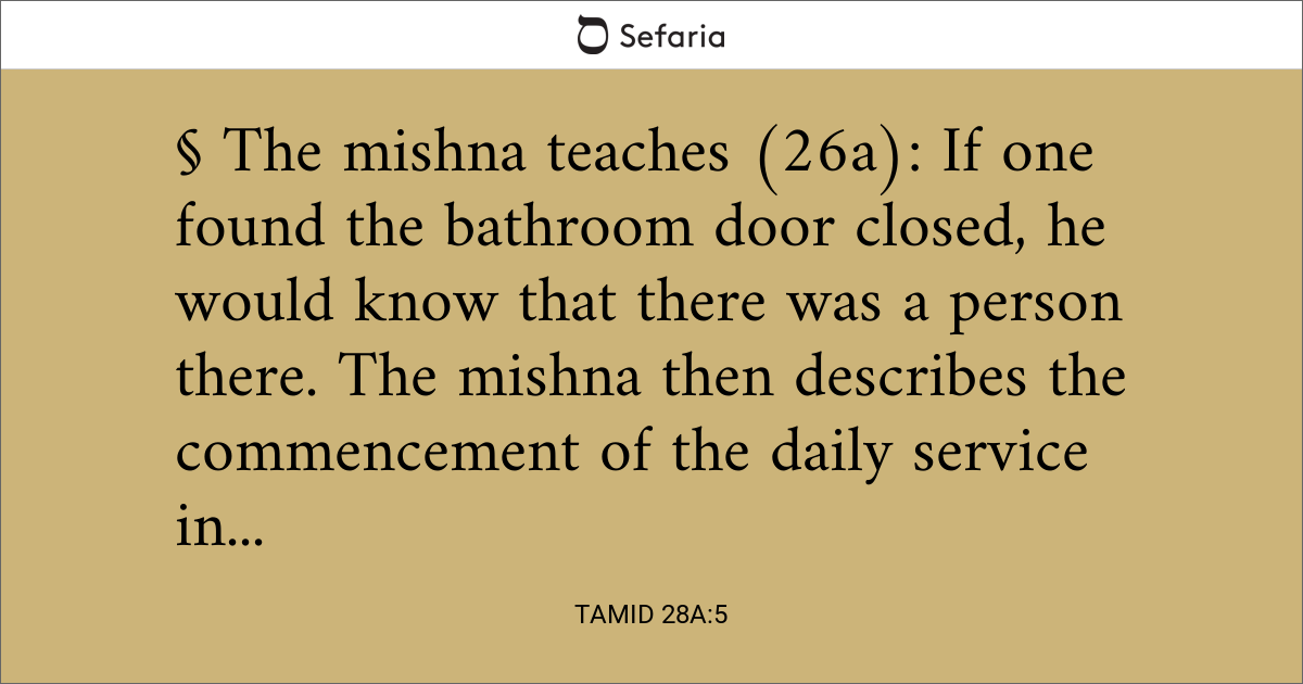 Tamid 28a:5