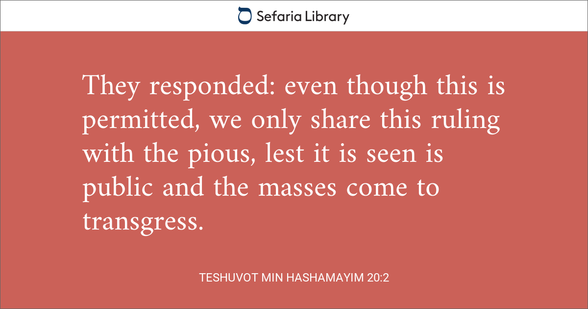 Teshuvot Min HaShamayim 20:2