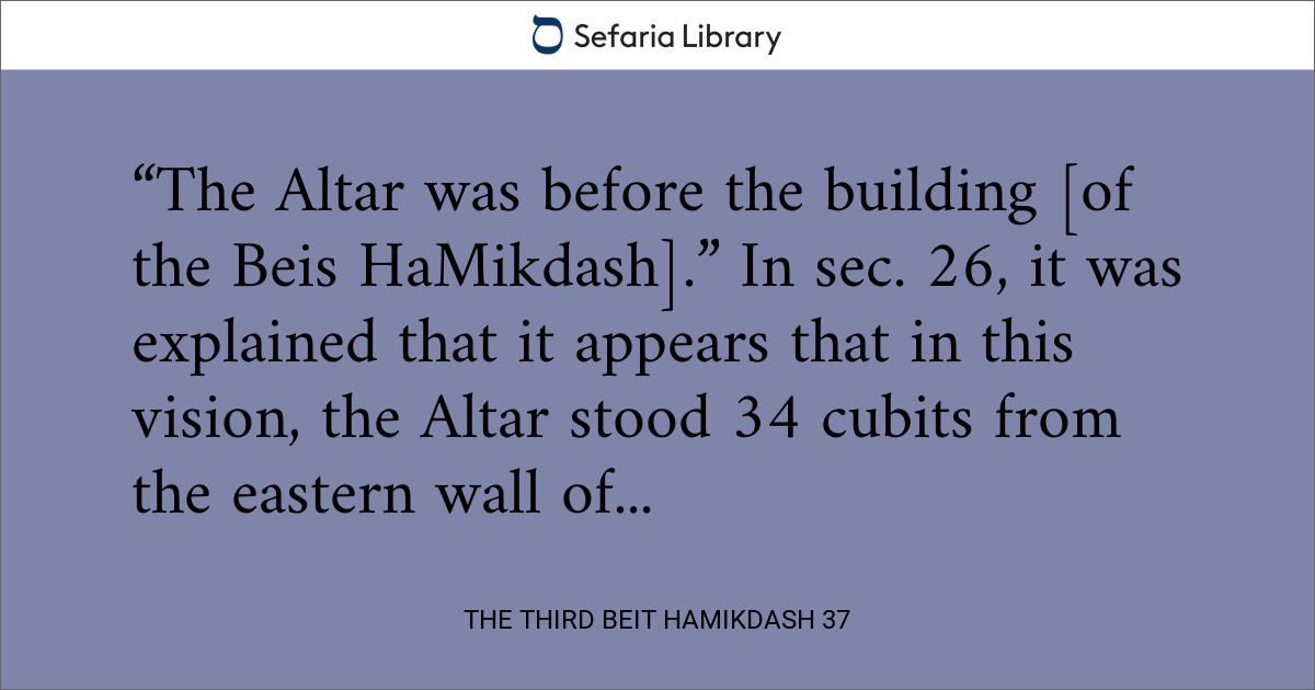 The Third Beit HaMikdash 37 | Sefaria Library