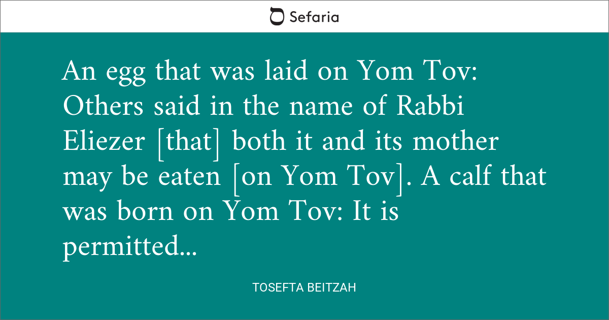 Tosefta Beitzah