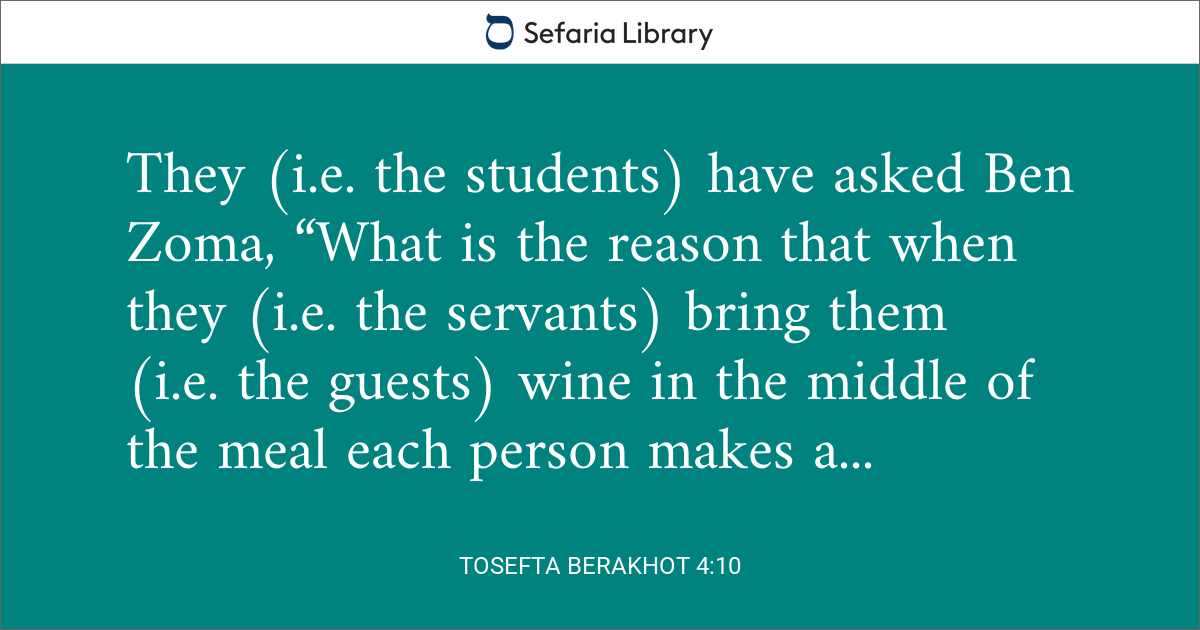Tosefta Berakhot 4:10
