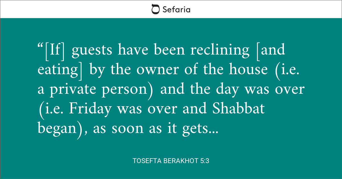 Tosefta Berakhot 5:3