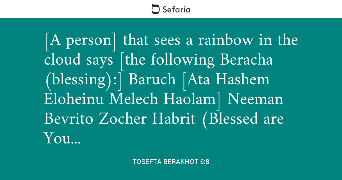 Tosefta Berakhot 6:8