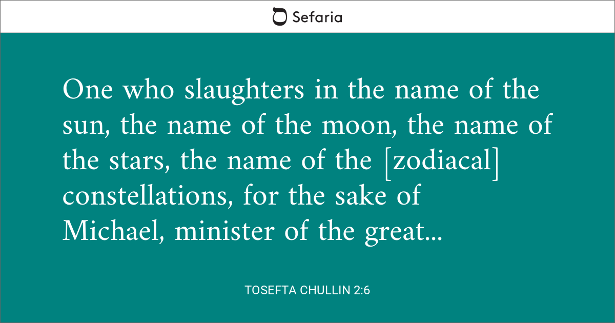 Tosefta Chullin 2:6