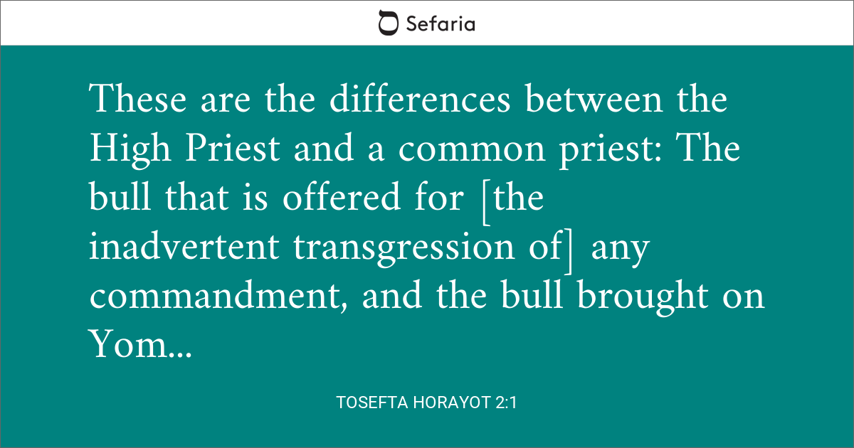Tosefta Horayot 2:1