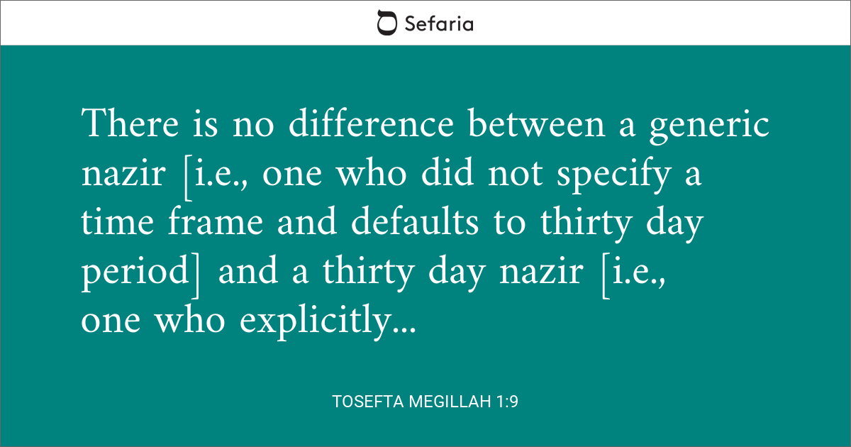 Tosefta Megillah 1:9