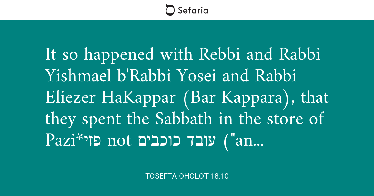Tosefta Oholot 18:10