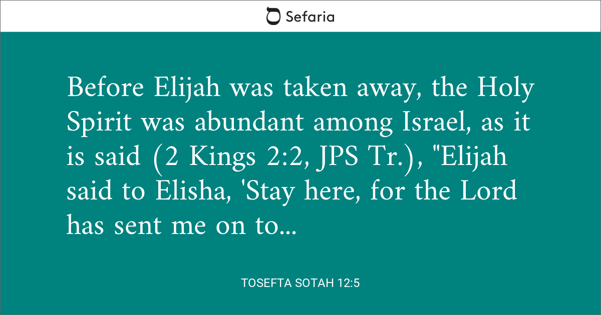 Tosefta Sotah 12:5
