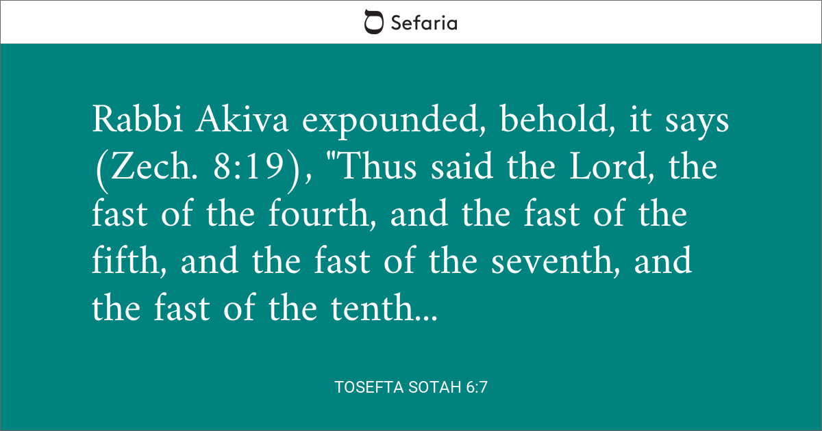 Tosefta Sotah 6:7