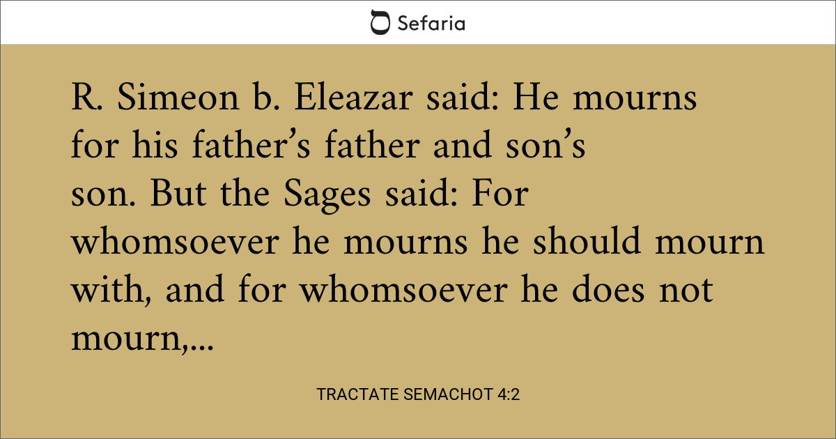 Tractate Semachot 4:2