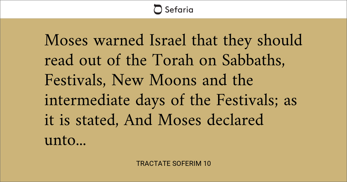 Tractate Soferim 10