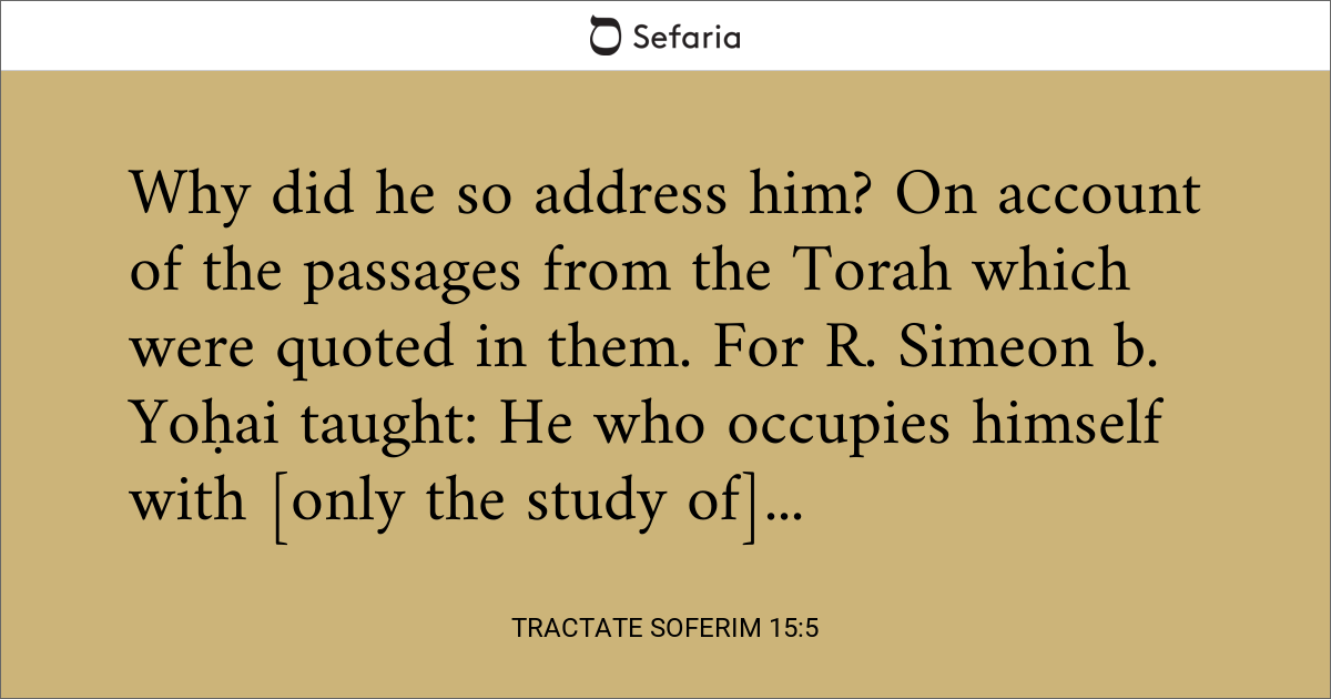 Tractate Soferim 15:5