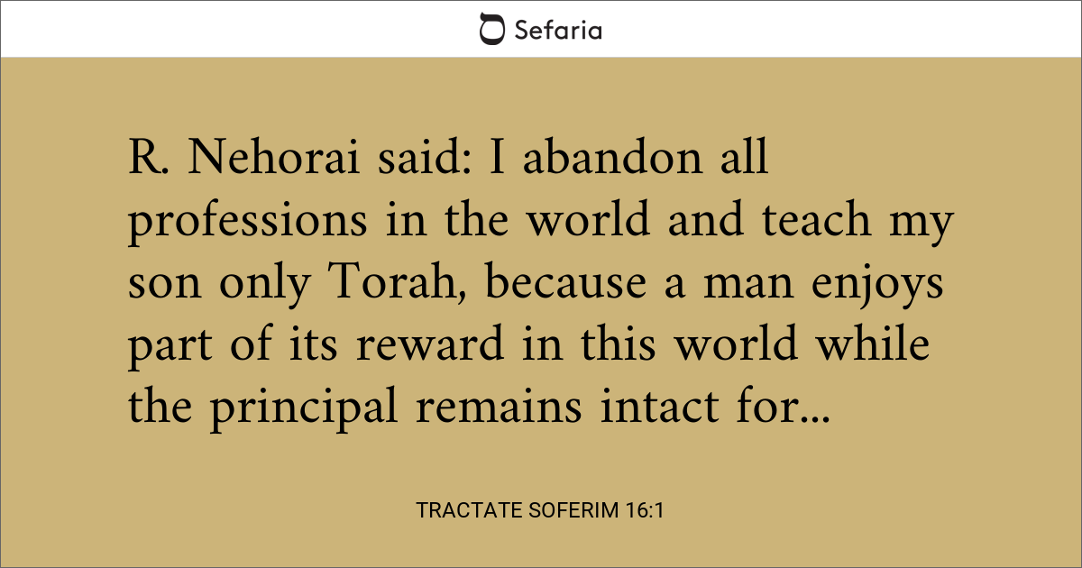 Tractate Soferim 16:1