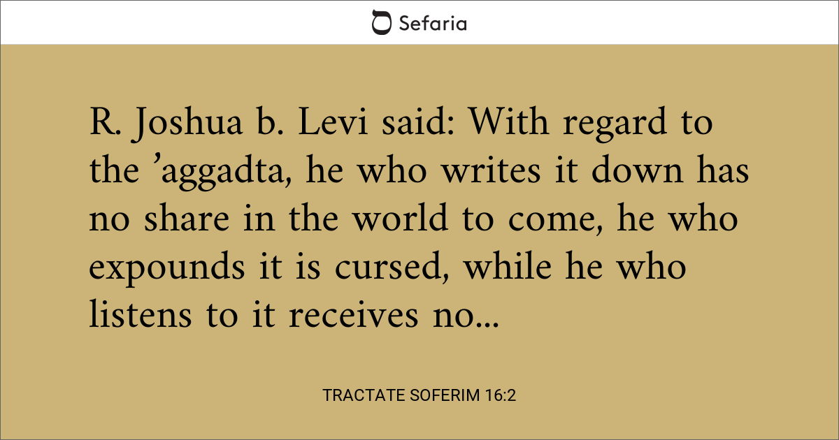 Tractate Soferim 16:2