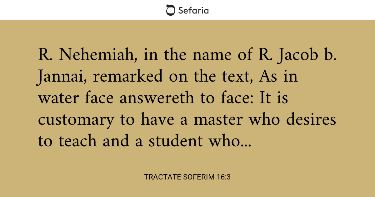 Tractate Soferim 16:3